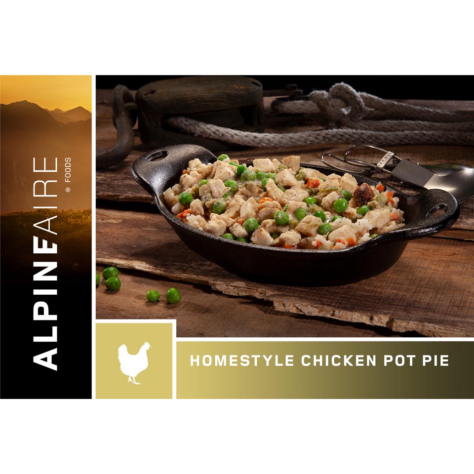 AlpineAire Homestyle Chicken Pot Pie | Enwild