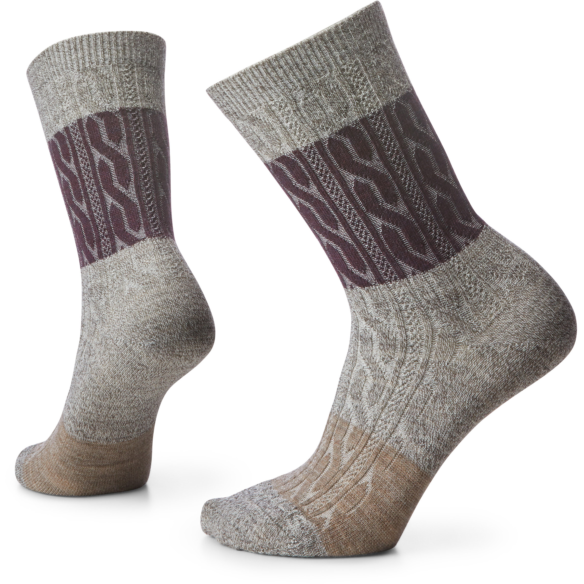 Smartwool Women's Everyday Color Block Cable Crew | Enwild