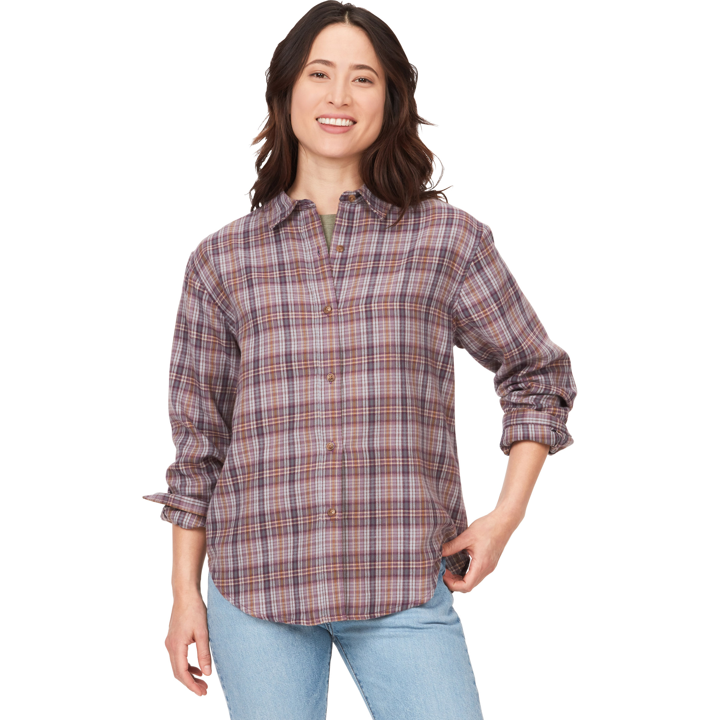 Marmot Women's Fairfax Novelty Lightweight Flannel Shirt | Enwild