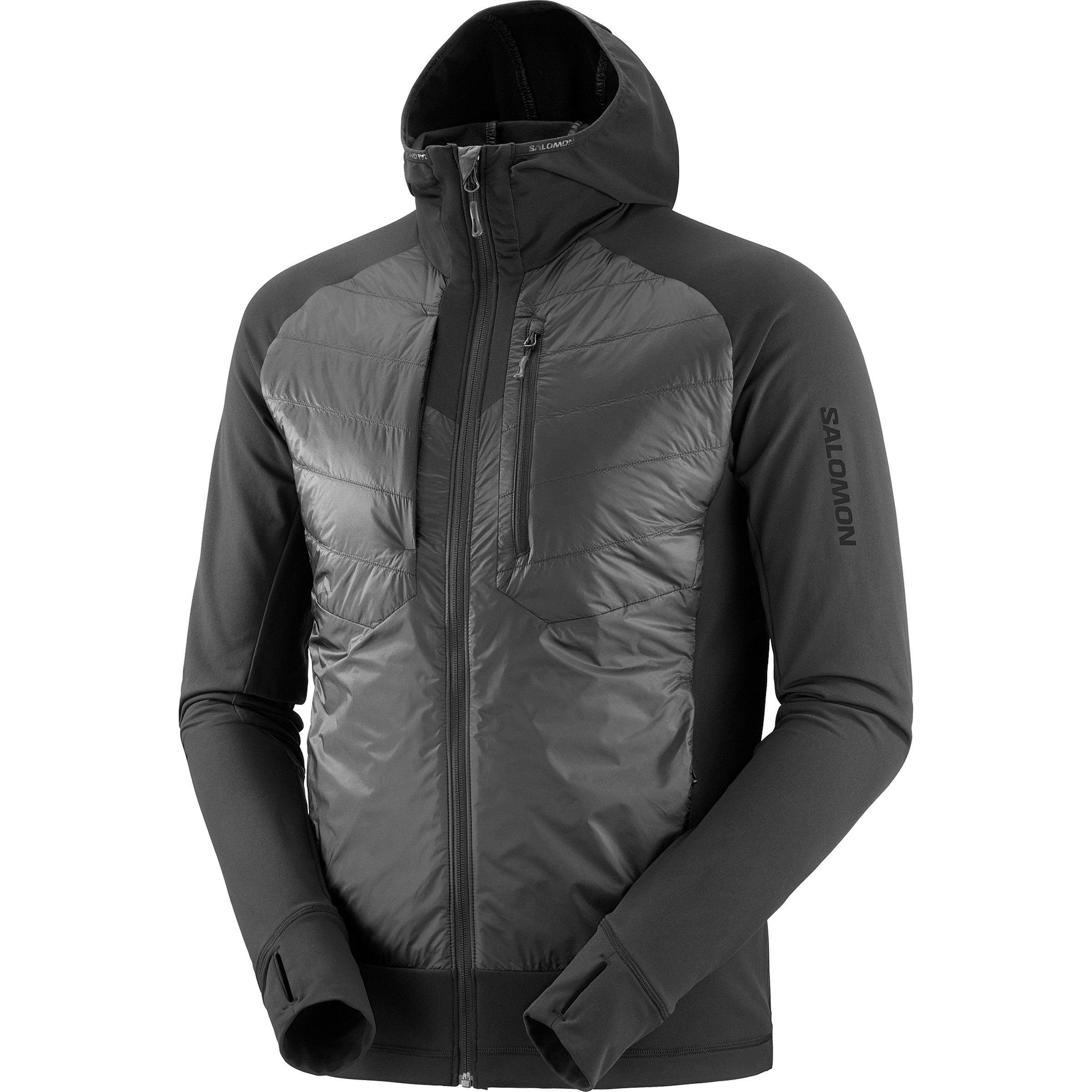 Salomon Men's Elixir Hybrid Hooded Insulated Jacket | Enwild