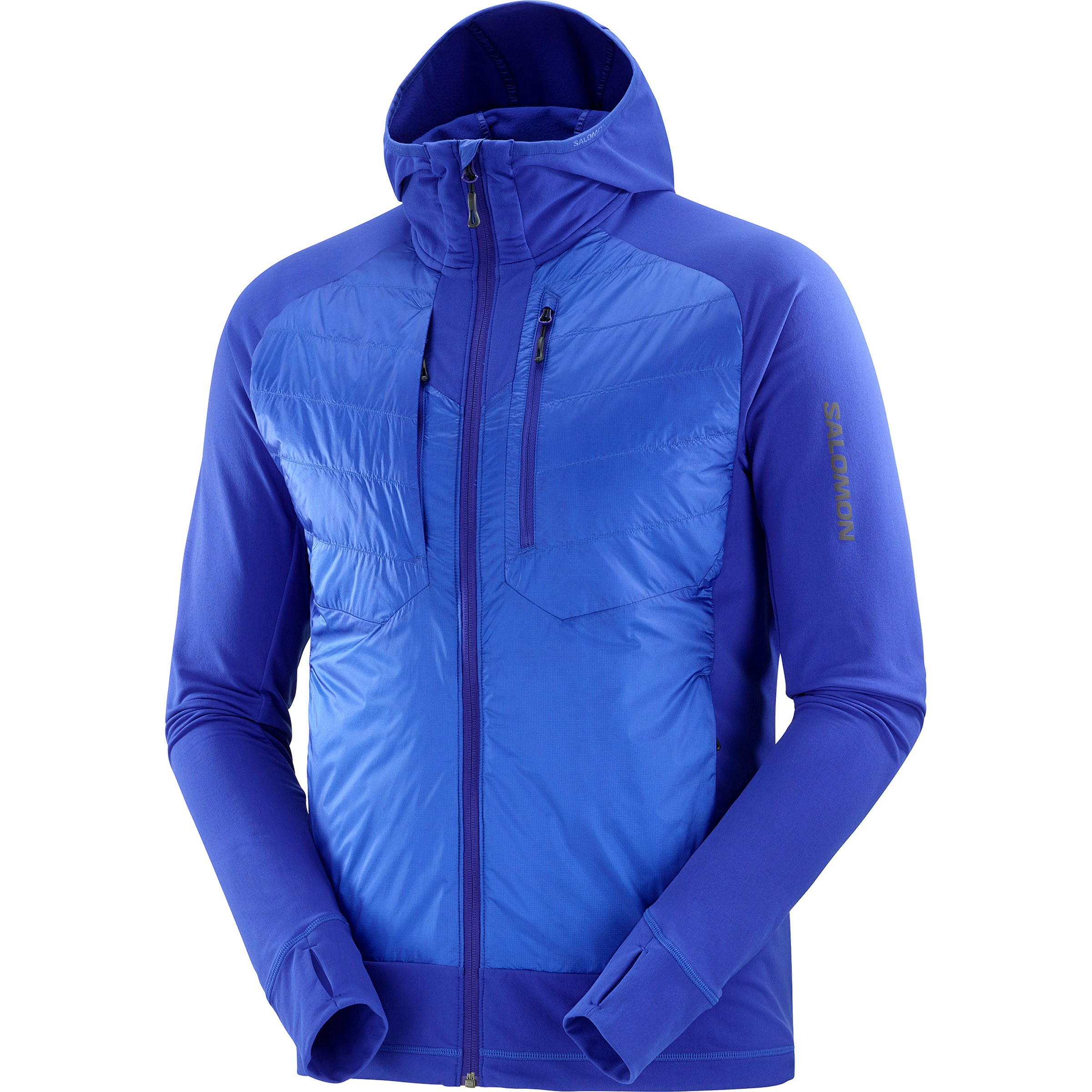 Salomon Men's Elixir Hybrid Hooded Insulated Jacket (Clearance) | Enwild