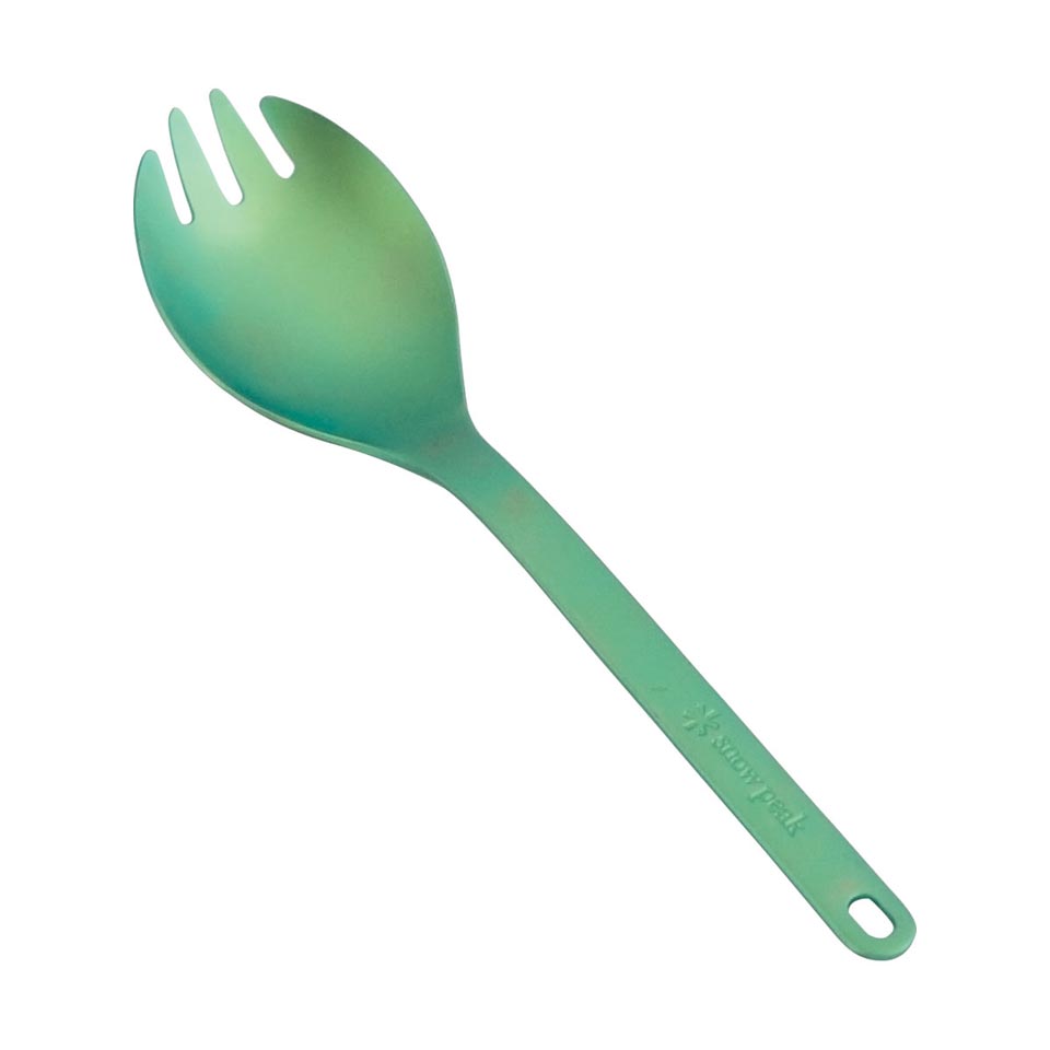 Snow Peak Colored Titanium Spork | Enwild