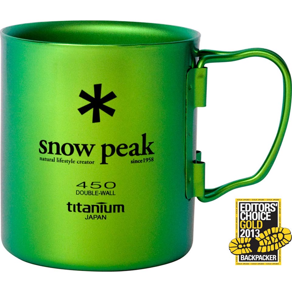 Snow Peak Titanium Double Wall Colored 450 Cup | Enwild