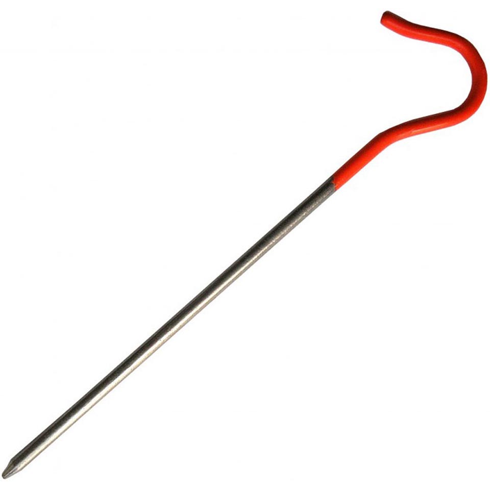 Vargo Orange Head Titanium Hook Stake | Enwild